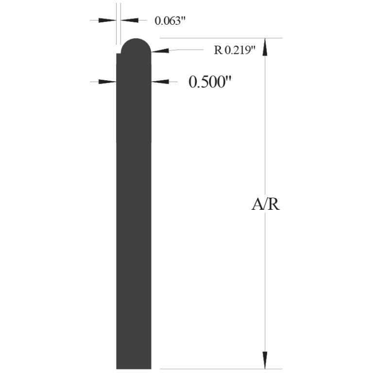 Panel Moulding Bullnose ML5600 Architectural Moulding Profiles ...